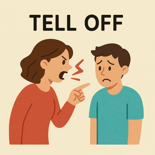 tell off meaning and examples | Developer's blog