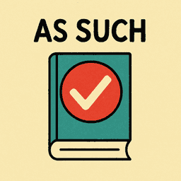 as such meaning and examples | Developer's blog